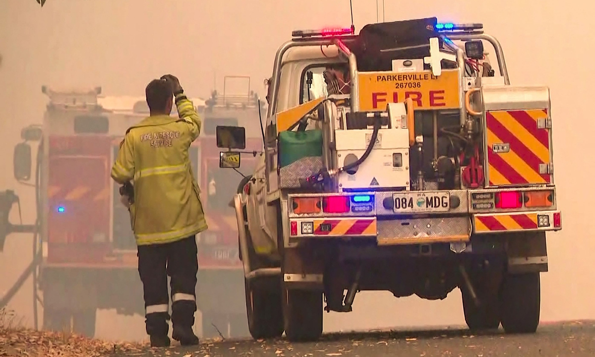 Australia bushfires - Global Times