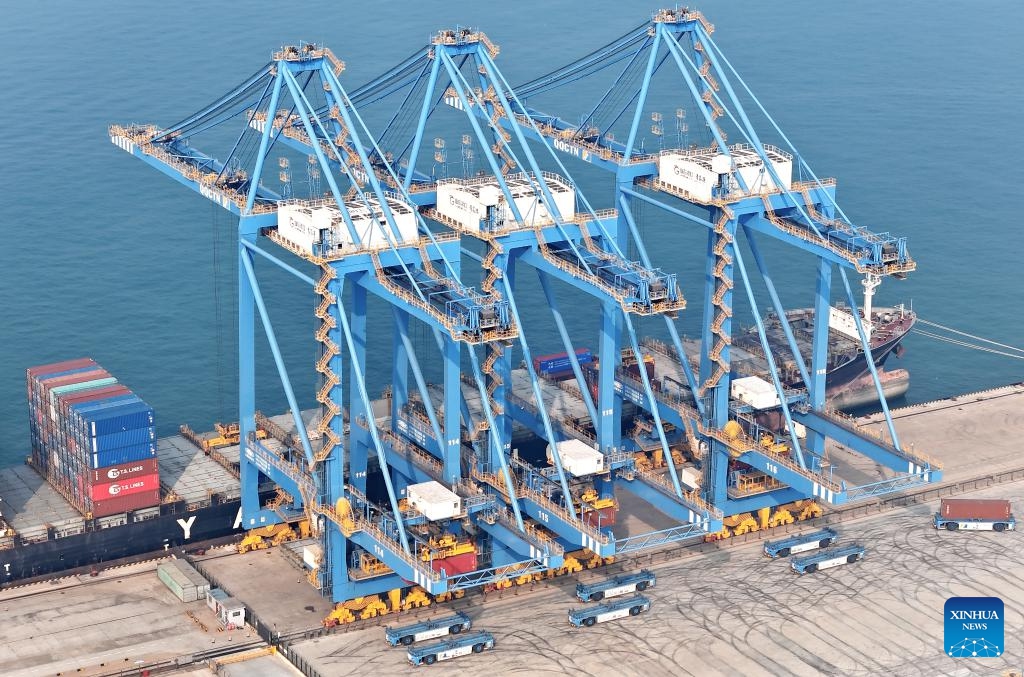 Qingdao Port's automated terminal phase III project put into operation ...