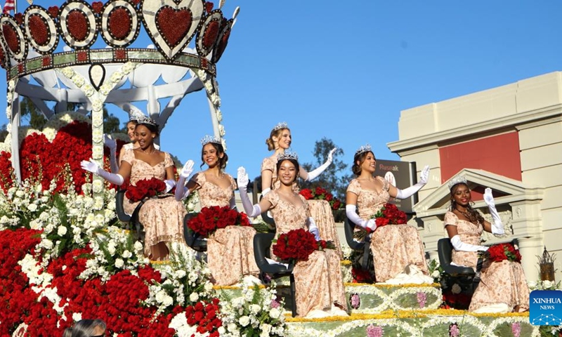 135th Rose Parade held in U.S. - Global Times