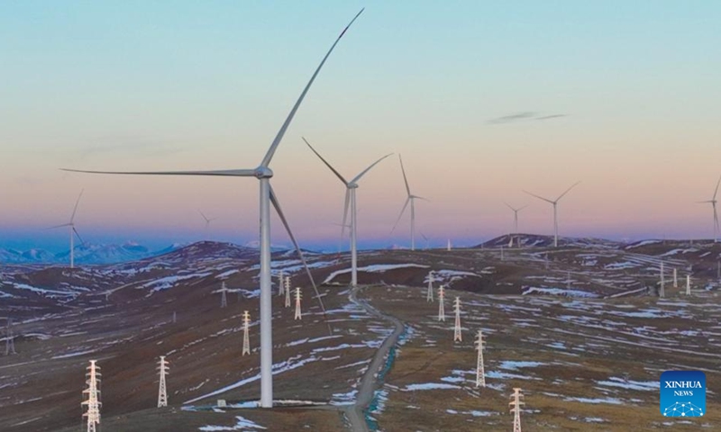 World's largest ultra-high-altitude wind farm in operation in Xizang ...