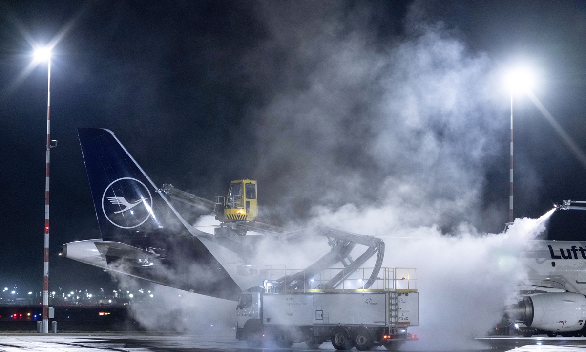 Cold wave disruption - Global Times