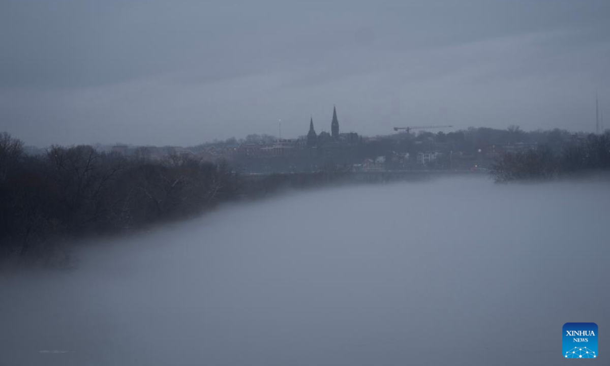 Fog shrouds Washington, DC - Global Times