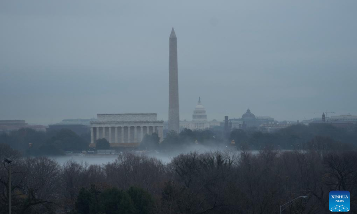 Fog shrouds Washington, DC - Global Times
