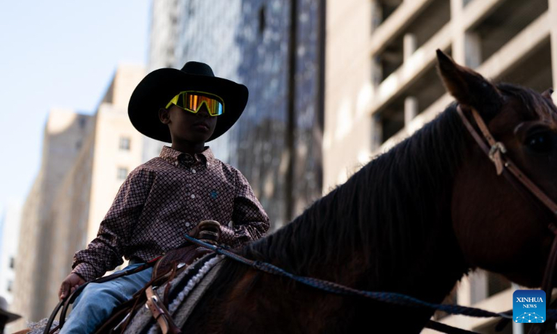 92nd Downtown Rodeo Parade held in Houston - Global Times