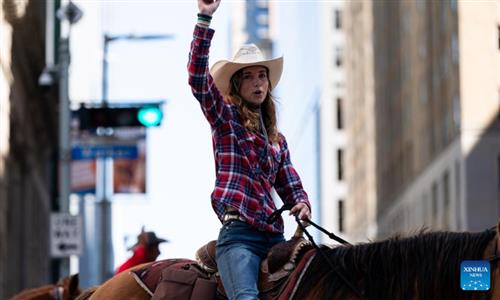 92nd Downtown Rodeo Parade held in Houston - Global Times