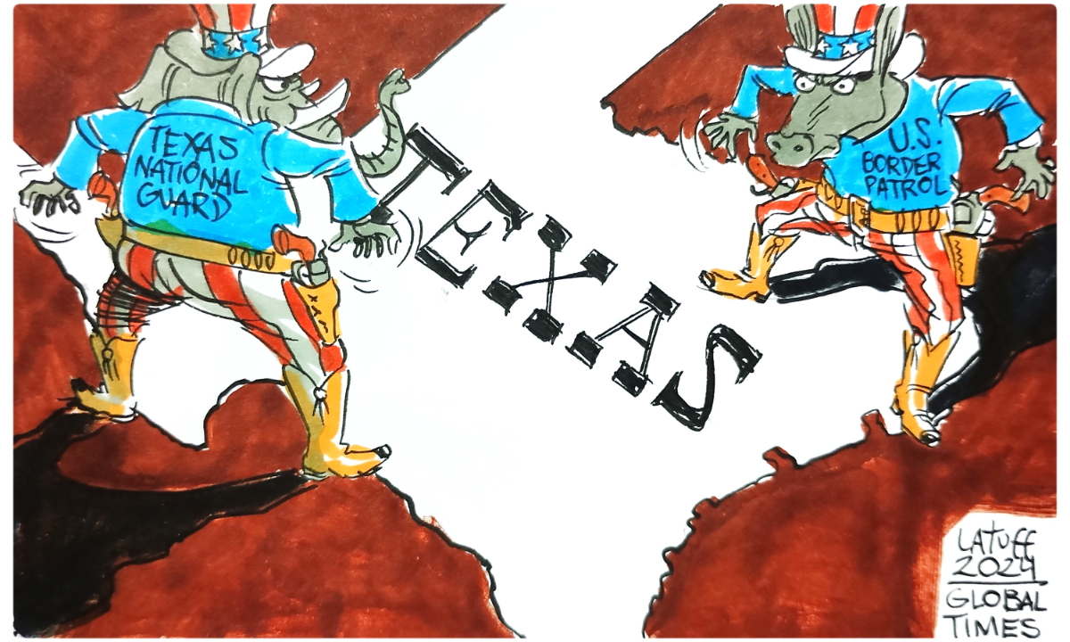 Confrontation over Texas border - Global Times