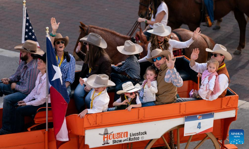 92nd Downtown Rodeo Parade held in Houston - Global Times