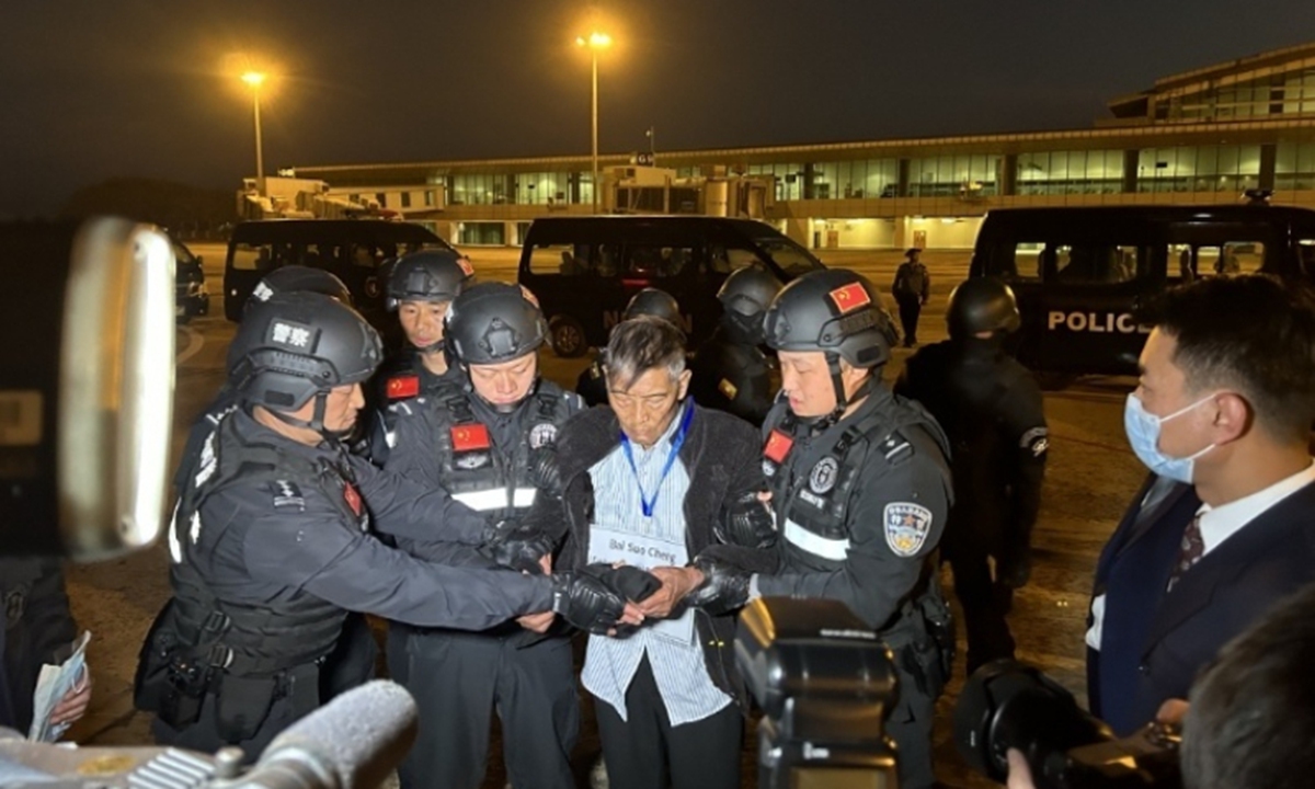 10 major telecom fraud suspects escorted back to China from Myanmar ...