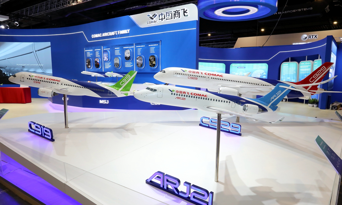 COMAC wins 40 C919 orders from Tibet Airlines at Singapore Airshow - Global Times