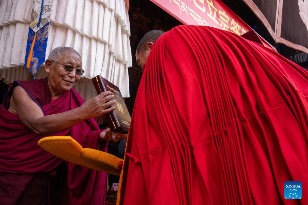 12 monks receive doctoral degree equivalent in Tibetan Buddhism ...