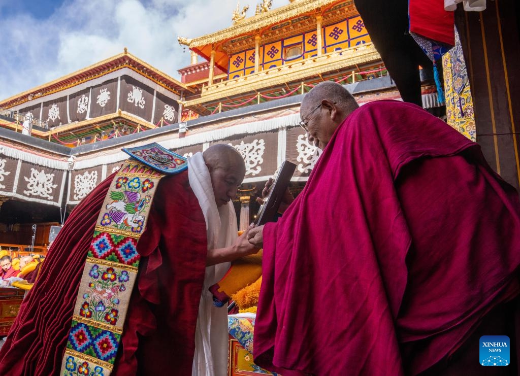 12 monks receive doctoral degree equivalent in Tibetan Buddhism ...