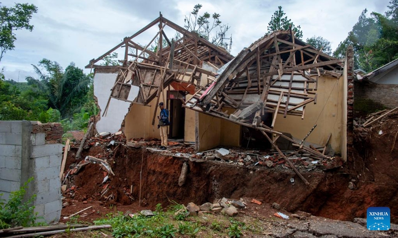 Aftermath of land subsidence in Indonesia - Global Times