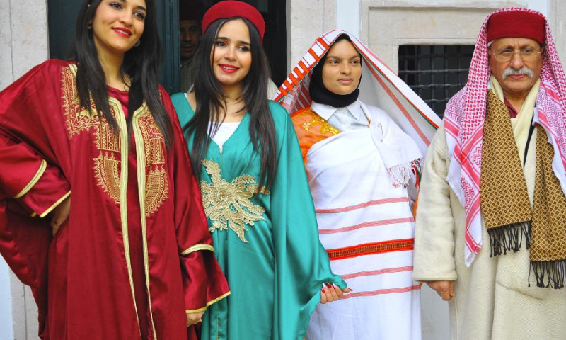 National day of traditional dress celebrated in Tunis - Global Times