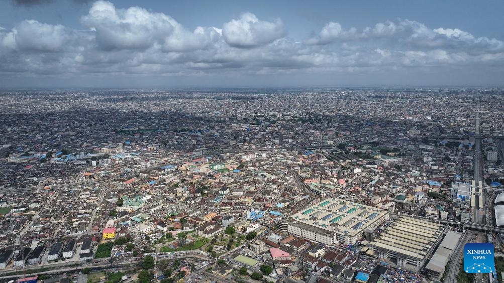 City view of Lagos in Nigeria - Global Times