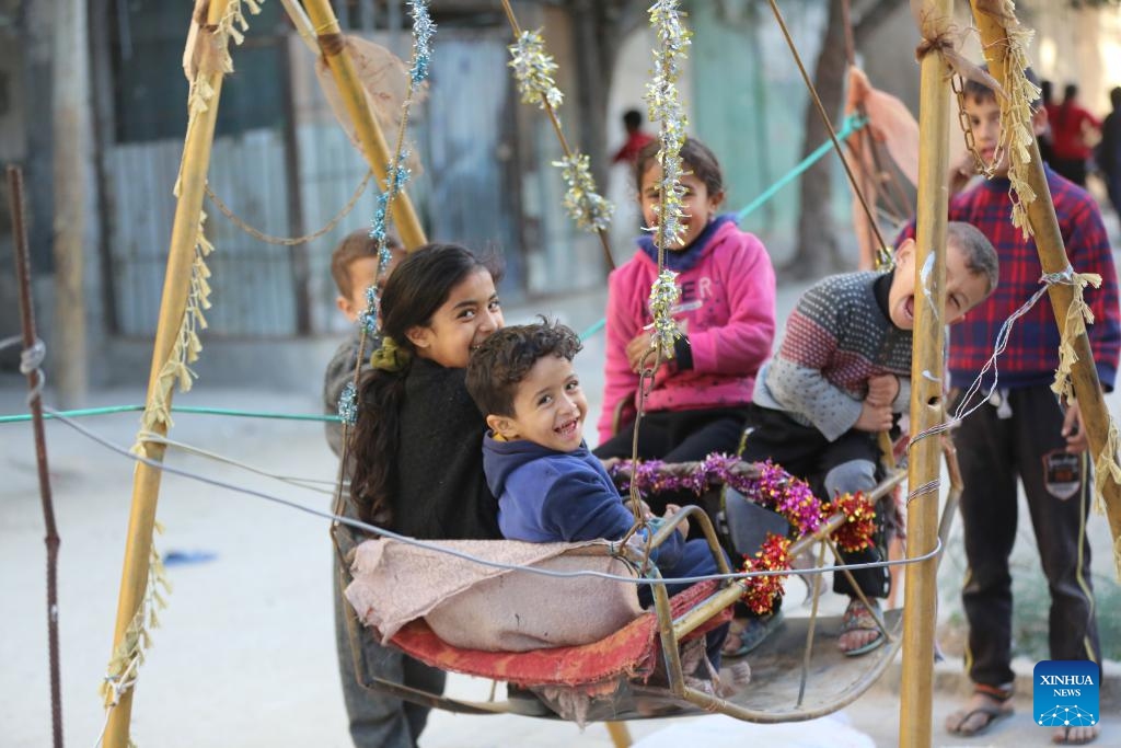 Daily life at Al-Maghazi refugee camp in Gaza Strip - Global Times
