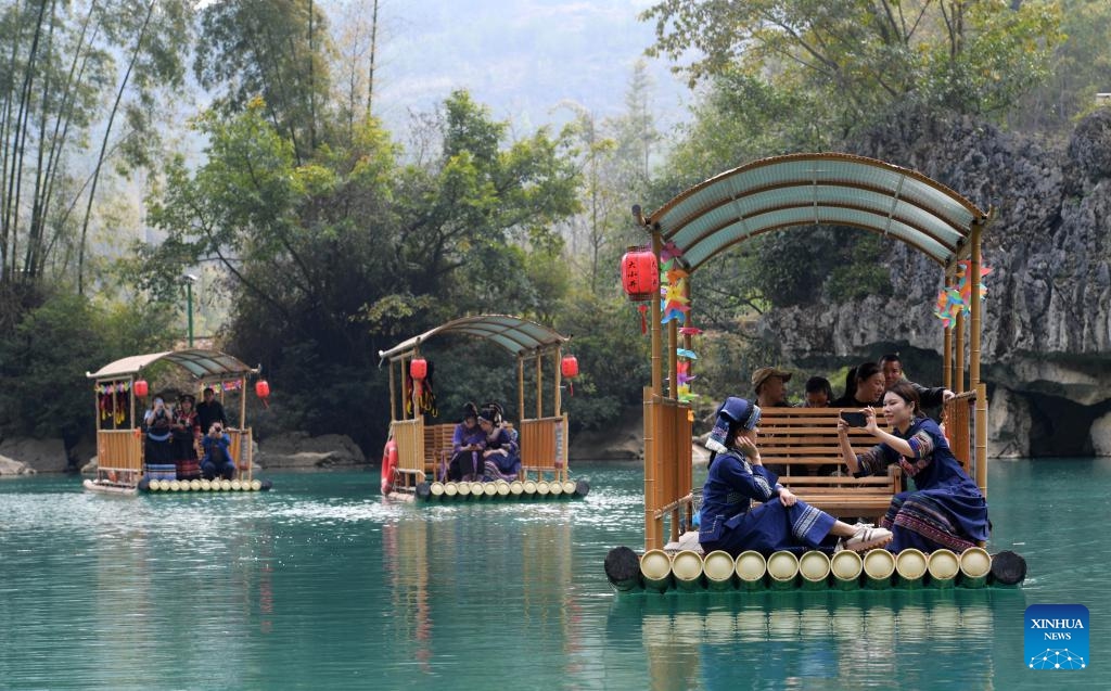 View of Daxiaojing scenic spot in Guizhou, SW China - Global Times