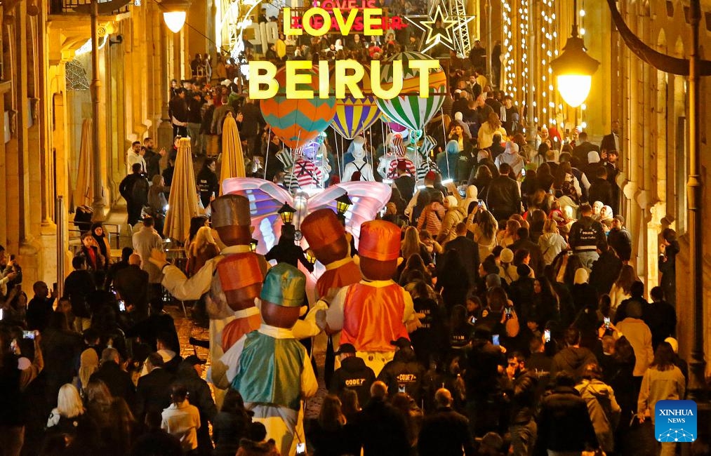 People attend Ramadan parade to welcome upcoming month of Ramadan in ...