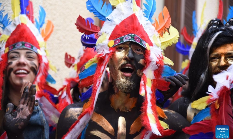 Traditional Zambo carnival celebrated in Lebanon - Global Times