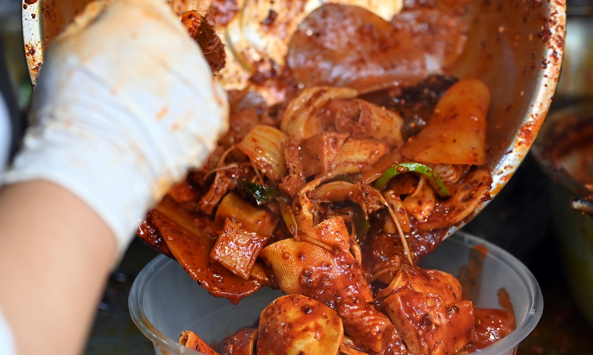 Ancient Silk Road city Tianshui's iconic malatang dish sparks ...