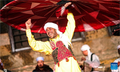 Dancers perform Tanoura during Ramadan in Cairo, Egypt - Global Times
