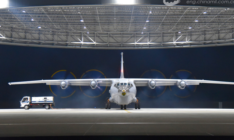 Anti-submarine patrol aircraft in round-the-clock training - Global Times