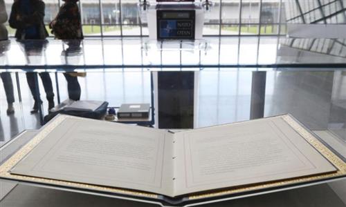 Ceremony held in Brussels to mark 75th anniversary of NATO - Global Times