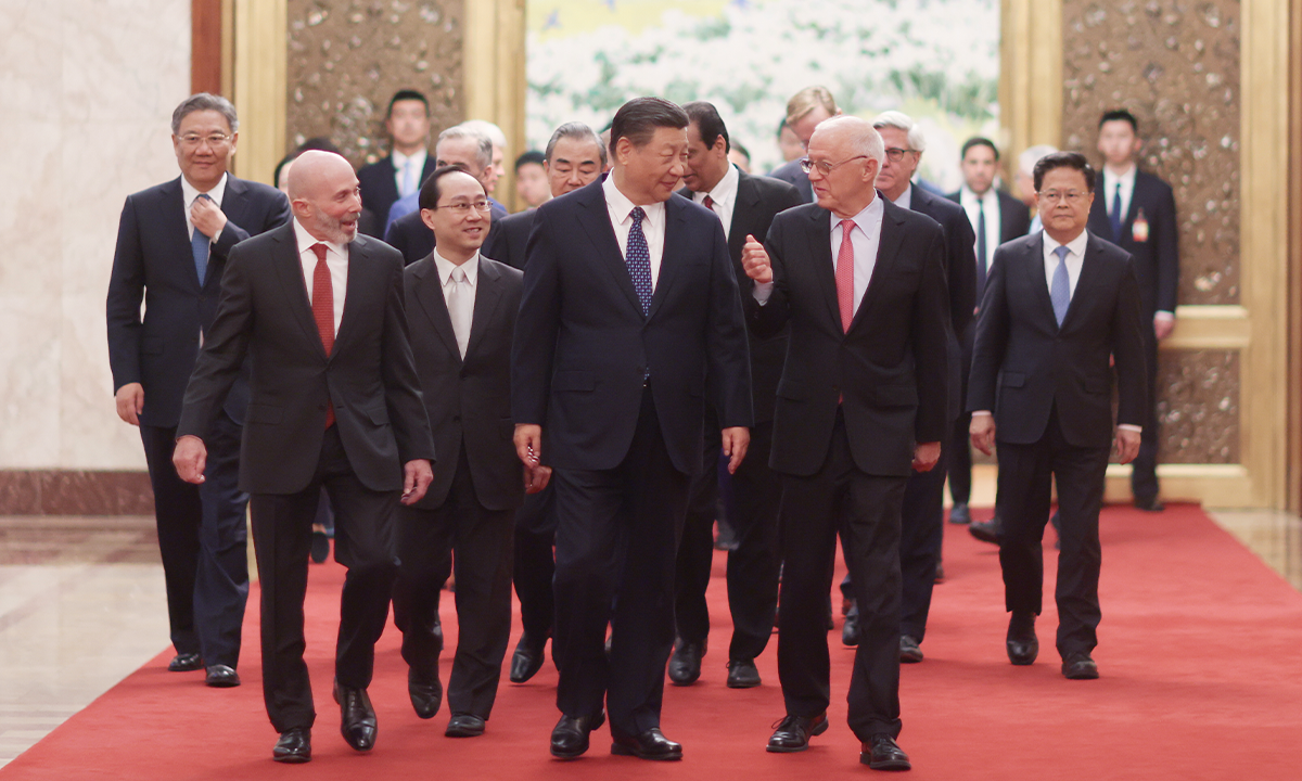Xi meets with representatives from US business, strategic and academic ...