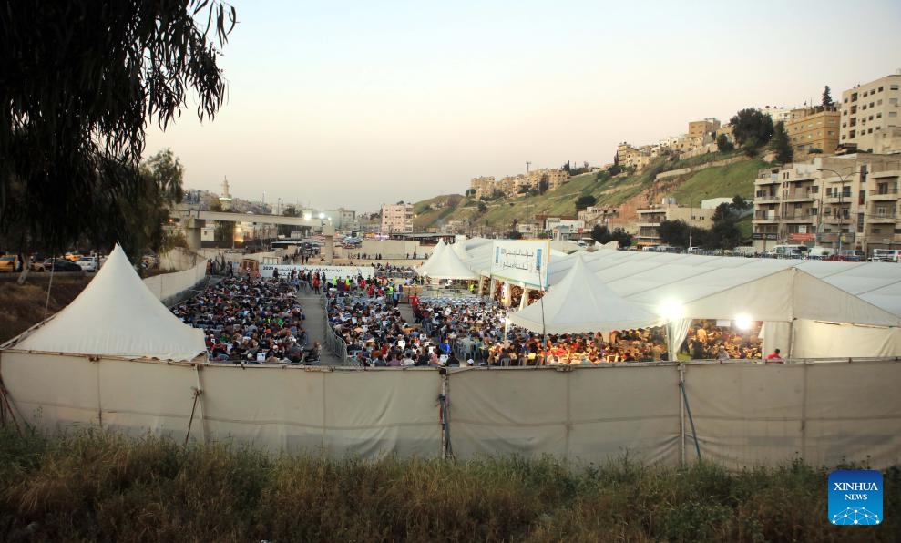 Charity held during Ramadan in Jordan - Global Times
