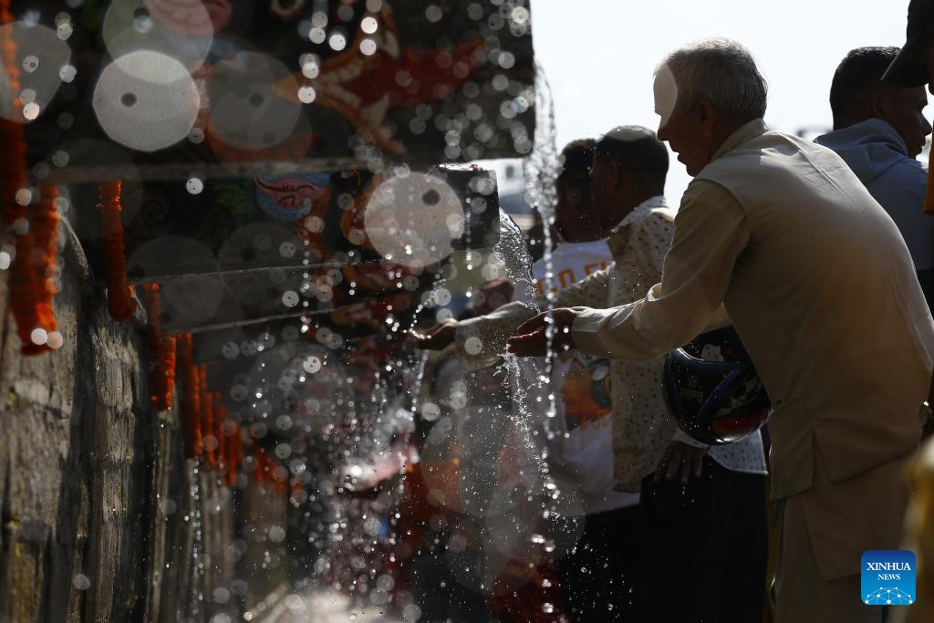 Baishak Asnan festival celebrated in Kathmandu, Nepal - Global Times
