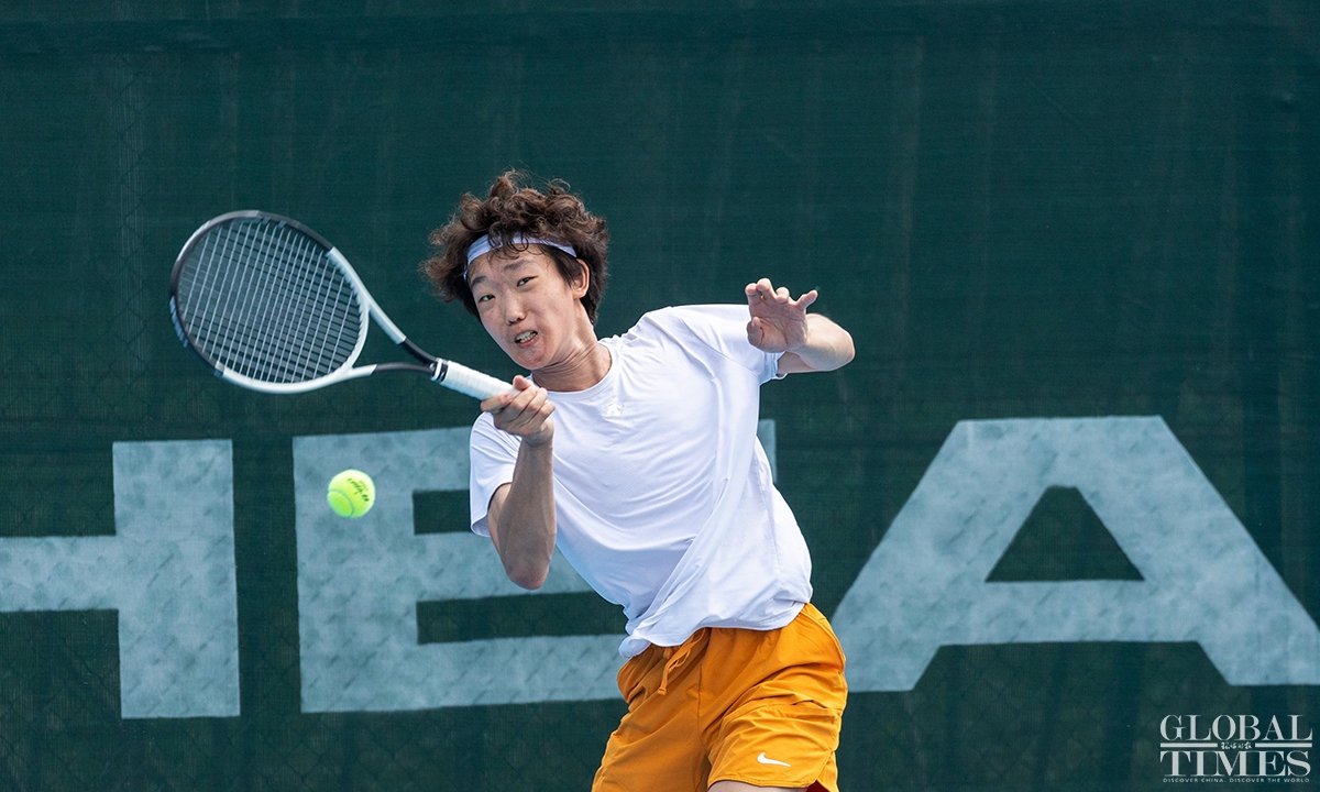 2024 ITF World Tennis Tour Juniors Chengdu held on Youth Day - Global Times