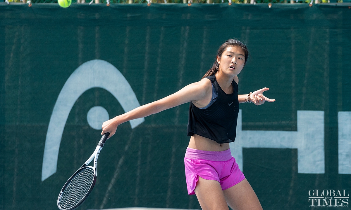 2024 ITF World Tennis Tour Juniors Chengdu held on Youth Day - Global Times