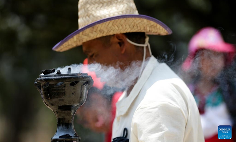 Rain petition ceremony held in Mexico City - Global Times