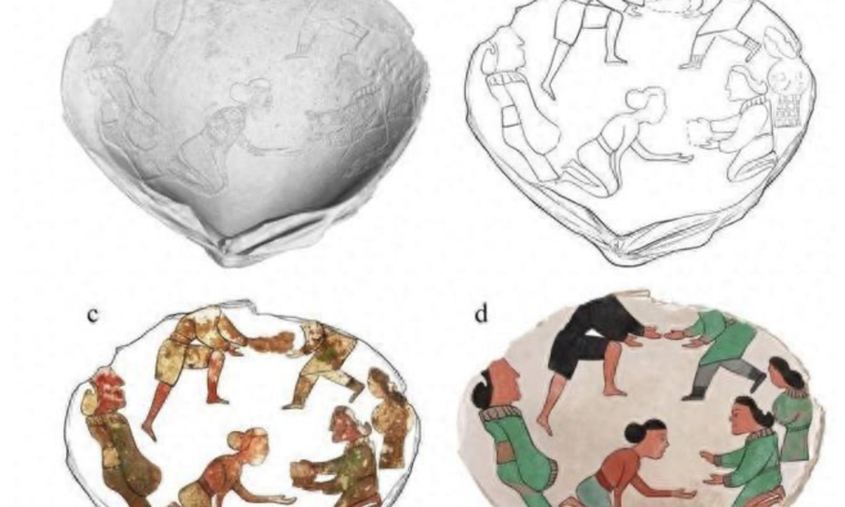 Scholars recreate shell paintings dating back over two millennia ...