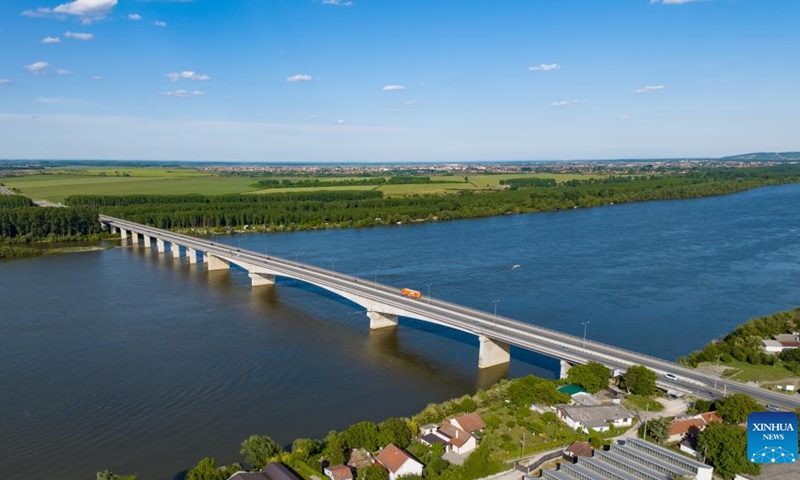 Pupin Bridge in Belgrade, Serbia - Global Times