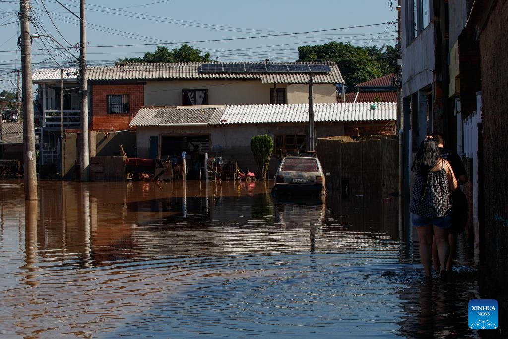 Aftermath of flood in state of Rio Grande do Sul, Brazil - Global Times