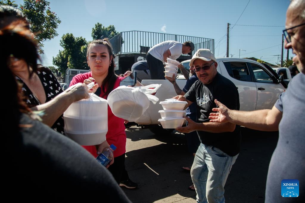 Aftermath of flood in state of Rio Grande do Sul, Brazil - Global Times