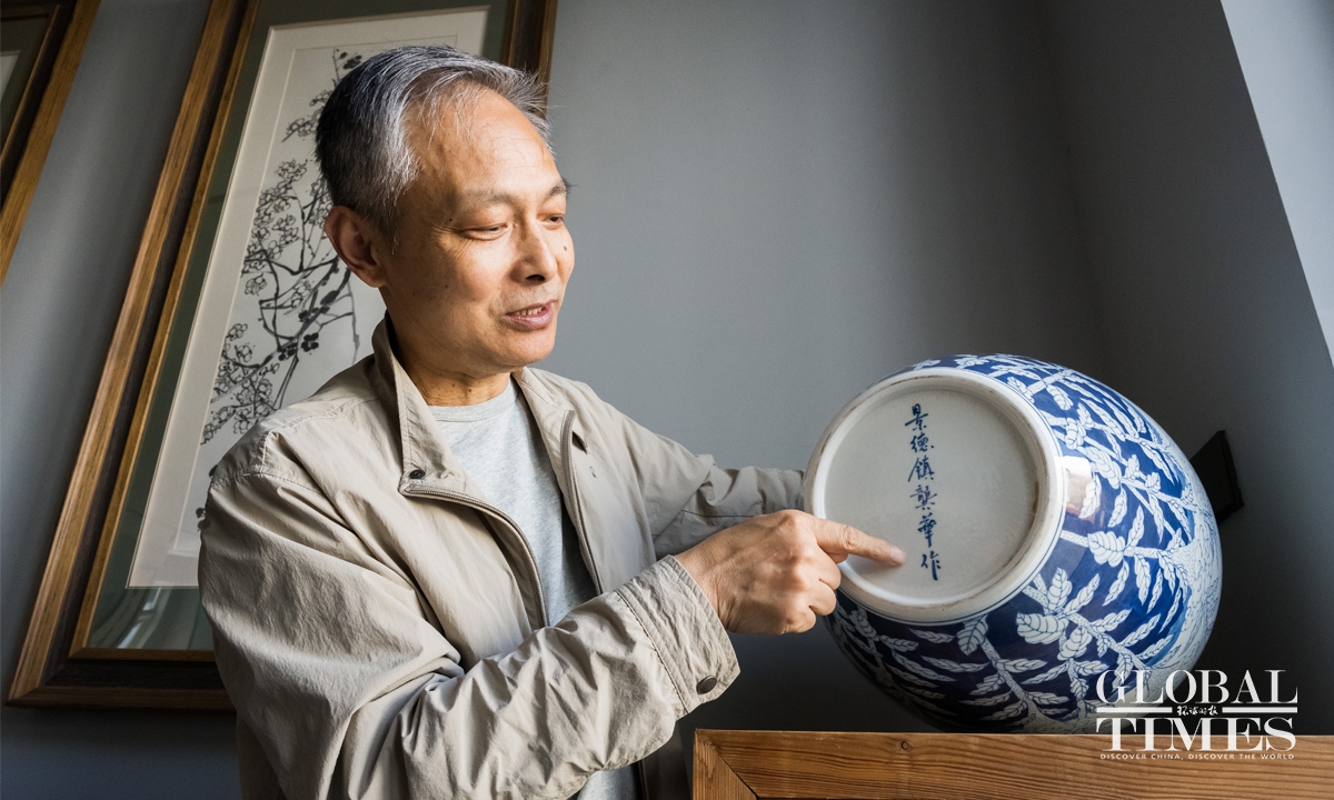 Porcelain-making artist dedicated in ceramics for decades - Global Times