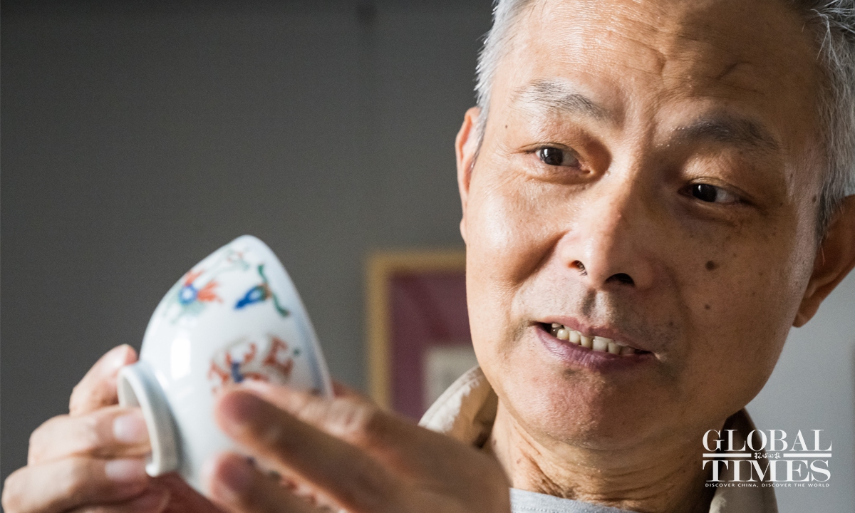 Porcelain-making artist dedicated in ceramics for decades - Global Times