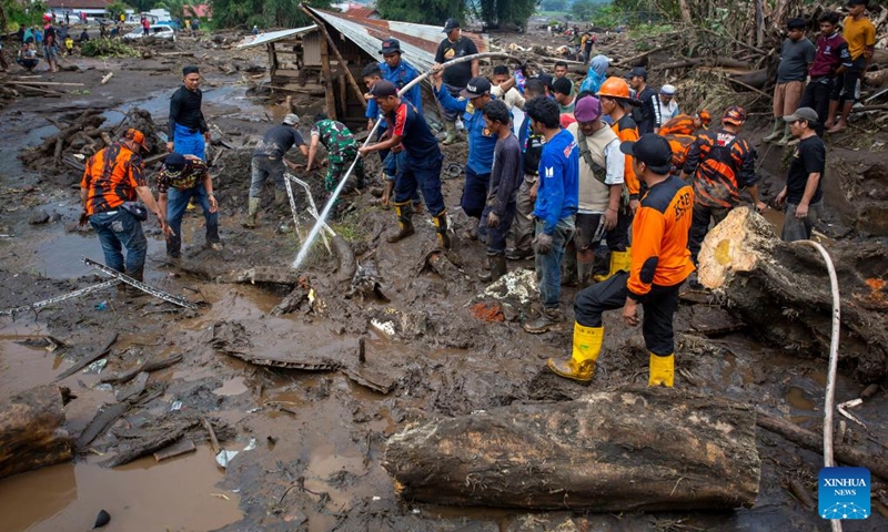 34 killed as lava floods hit Indonesia's West Sumatra - Global Times