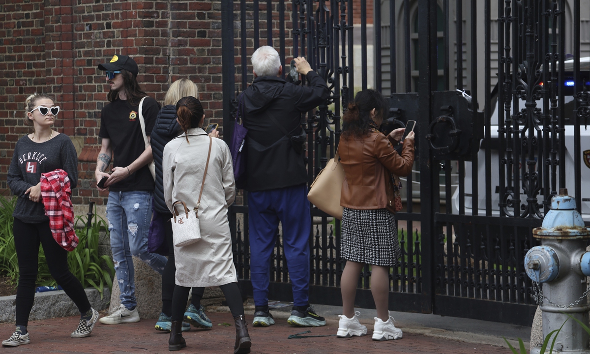 Harvard protest - Global Times
