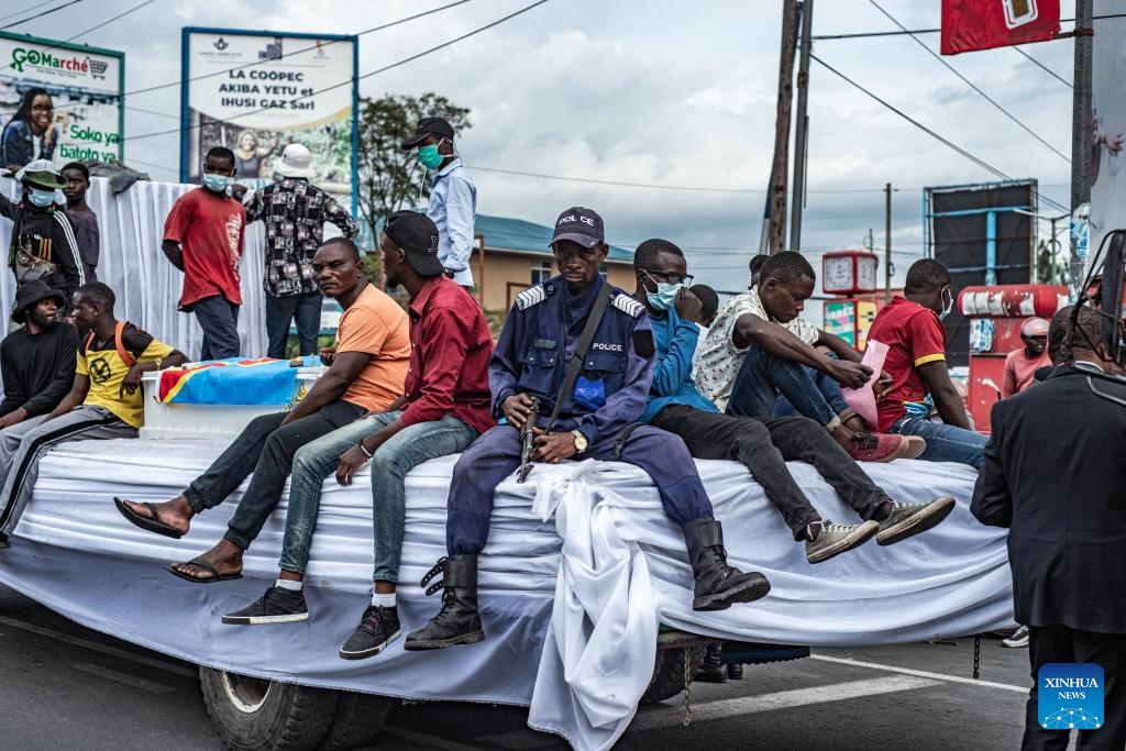 DR Congo holds funeral for victims of deadly bombings at IDP sites ...