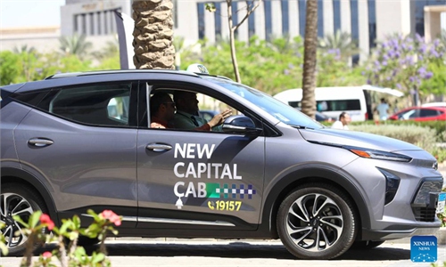 Egypt trials 1st fleet of electric taxis in New Administrative Capital ...