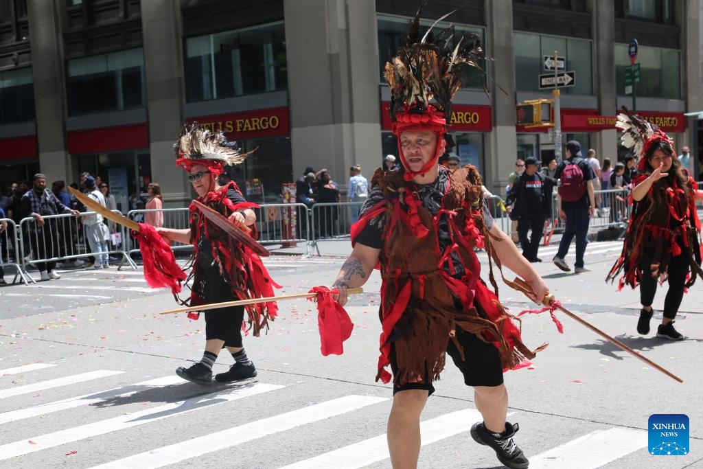 New York celebrates Asian, Pacific cultural heritage in yearly parade ...