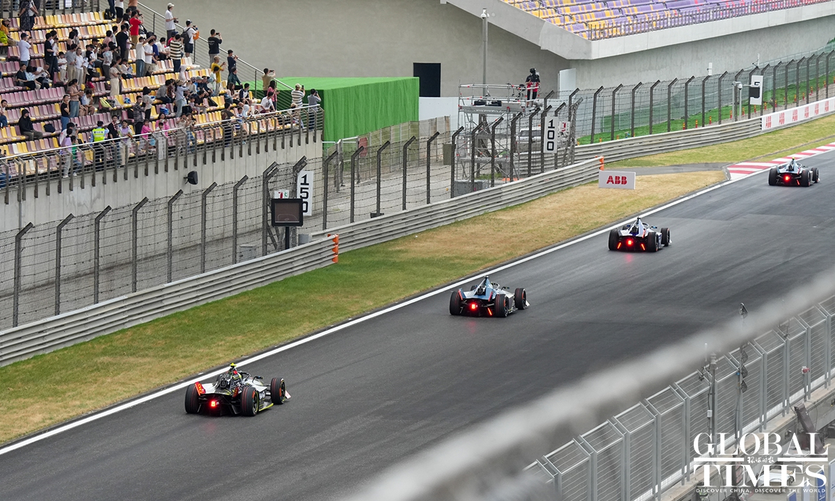 ABB FIA Shanghai Formula E World Championship land in Shanghai for the ...