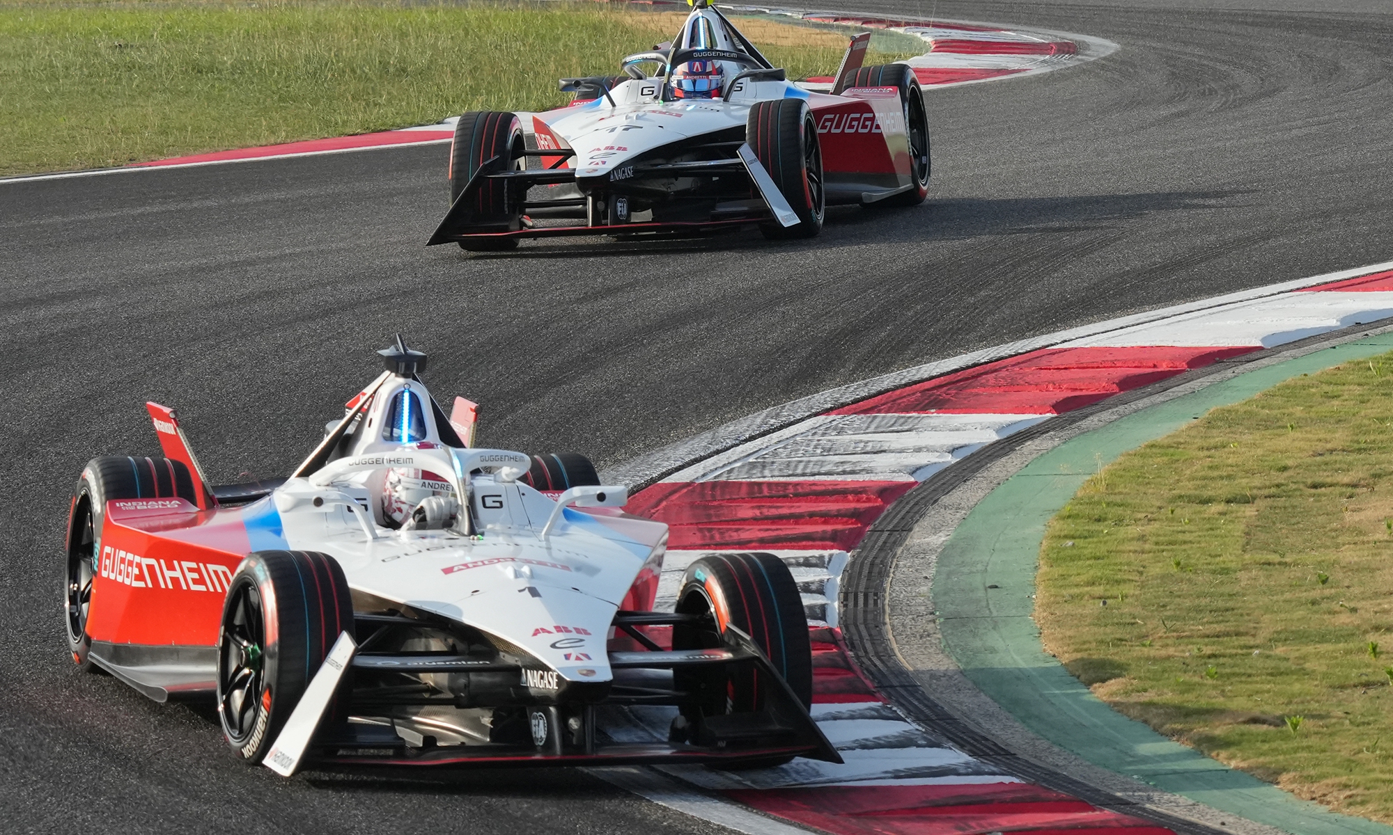 ABB FIA Shanghai Formula E World Championship land in Shanghai for the ...