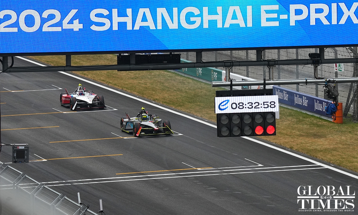ABB FIA Shanghai Formula E World Championship land in Shanghai for the ...