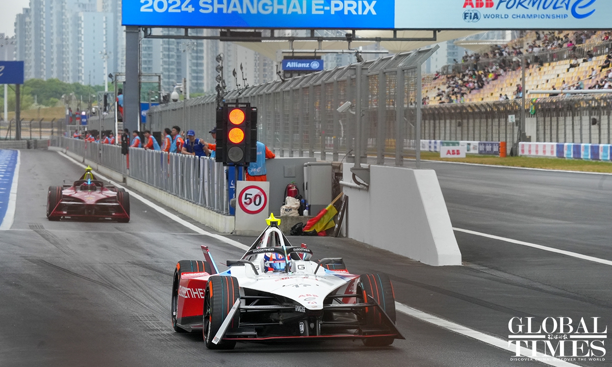 ABB FIA Shanghai Formula E World Championship land in Shanghai for the ...