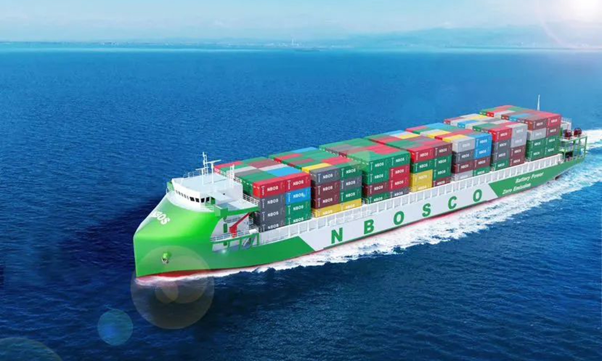 China’s homegrown electric container vessel receives fresh contracts ...