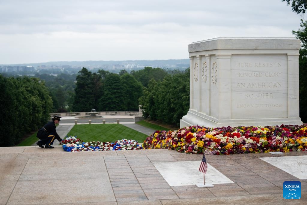 Memorial Day marked in Arlington, Virginia - Global Times