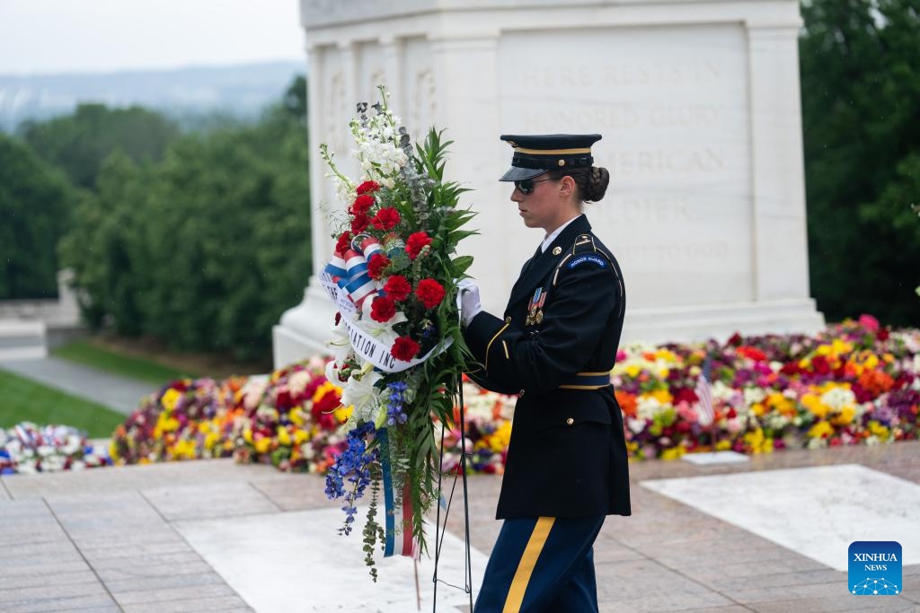 Memorial Day marked in Arlington, Virginia - Global Times